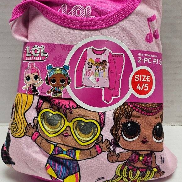 ame | Pajamas | New Pj Pajama Girls Lol Surprise Dance Set Pink 2pc ...